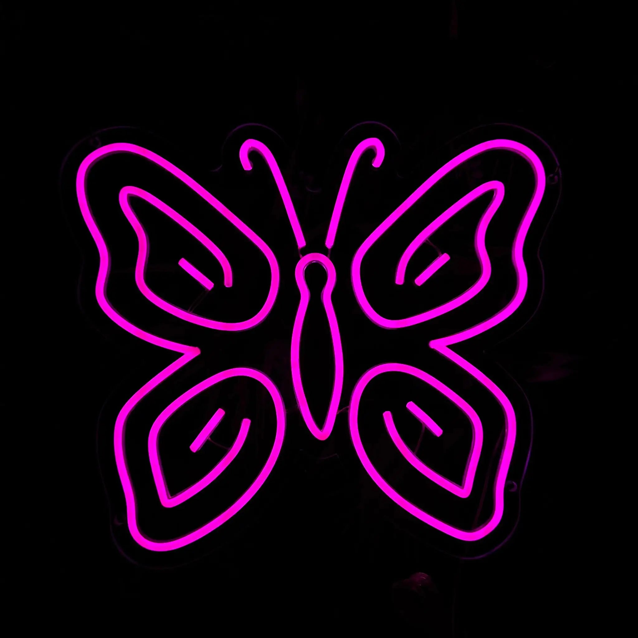 Néon LED Papillon – Studio Néon