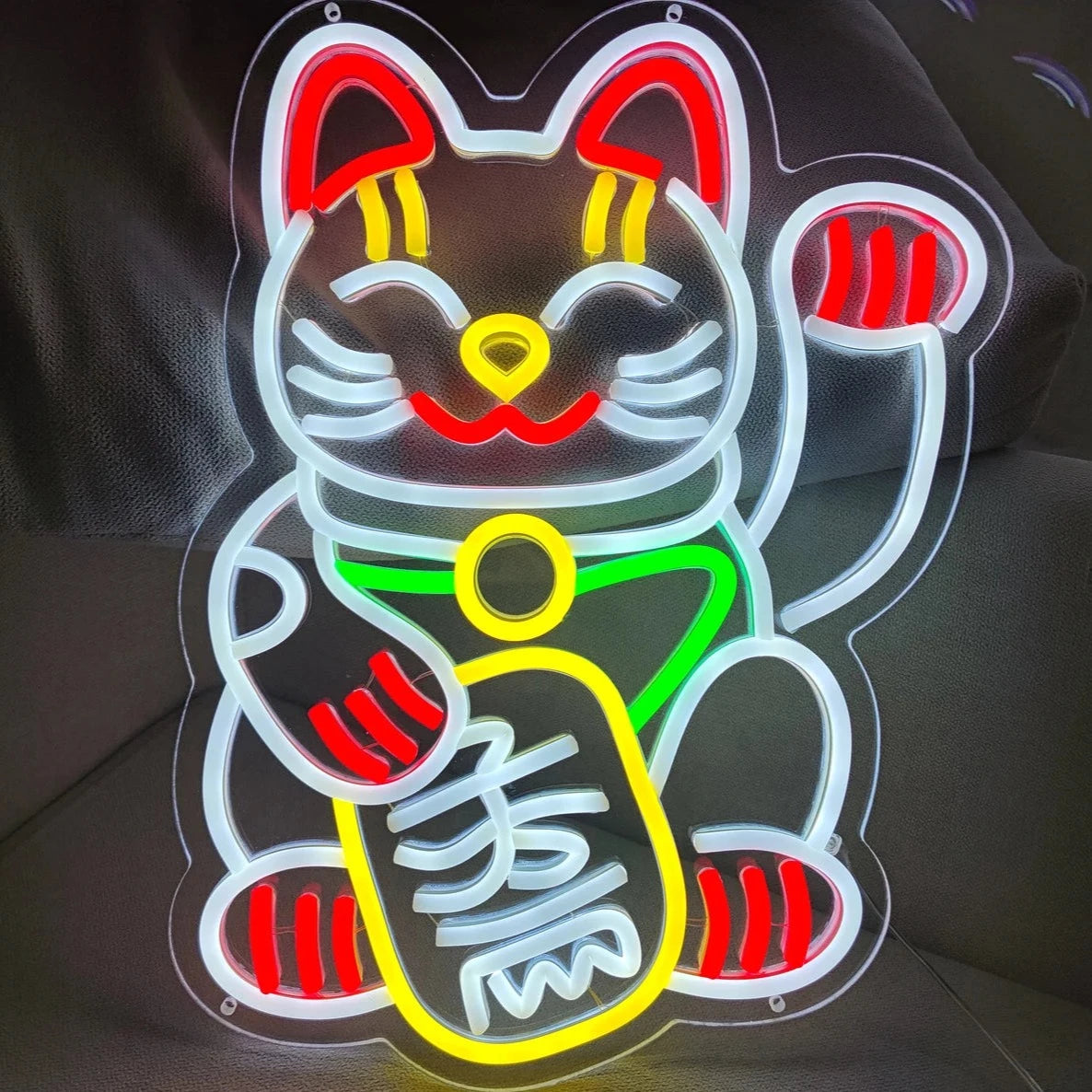 Néon Maneki Neko | Studio Néon